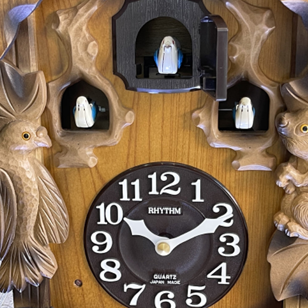 Rhythm Cuckoo Clock 4MJ419-R06 – Watch it! Pte Ltd