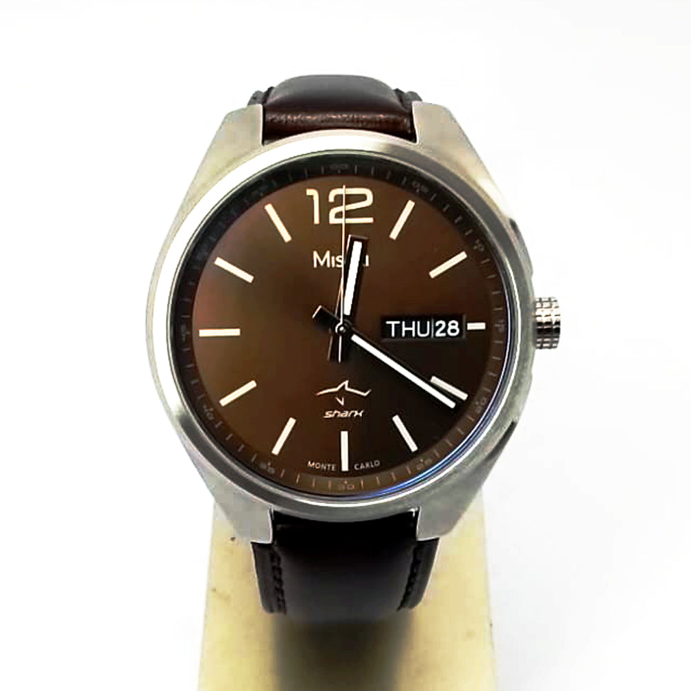 Misaki Shark Series Brown Mens Watch – Watch it! Pte Ltd