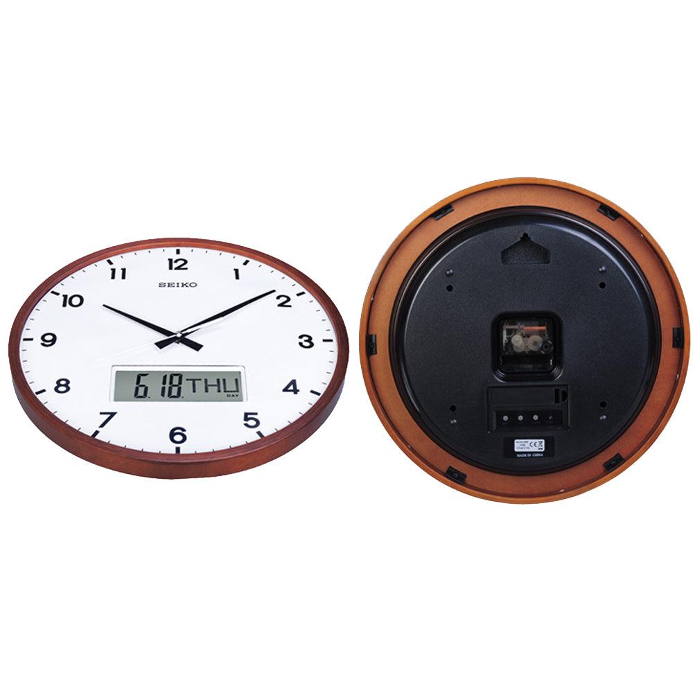 Seiko Analog Clock with Digital Calendar QXL008B – Watch it! Pte Ltd