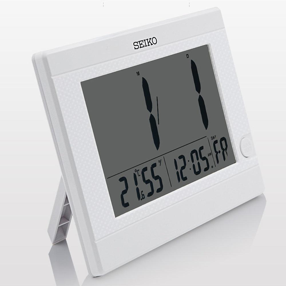 Seiko Digital LCD Wall/Table Clock QHL089W – Watch it! Pte Ltd
