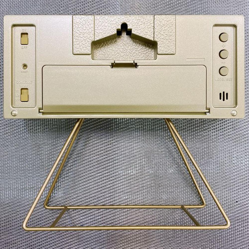 Seiko Gold LCD Timer Digital Alarm Clock With Stand QHL084G – Watch it ...