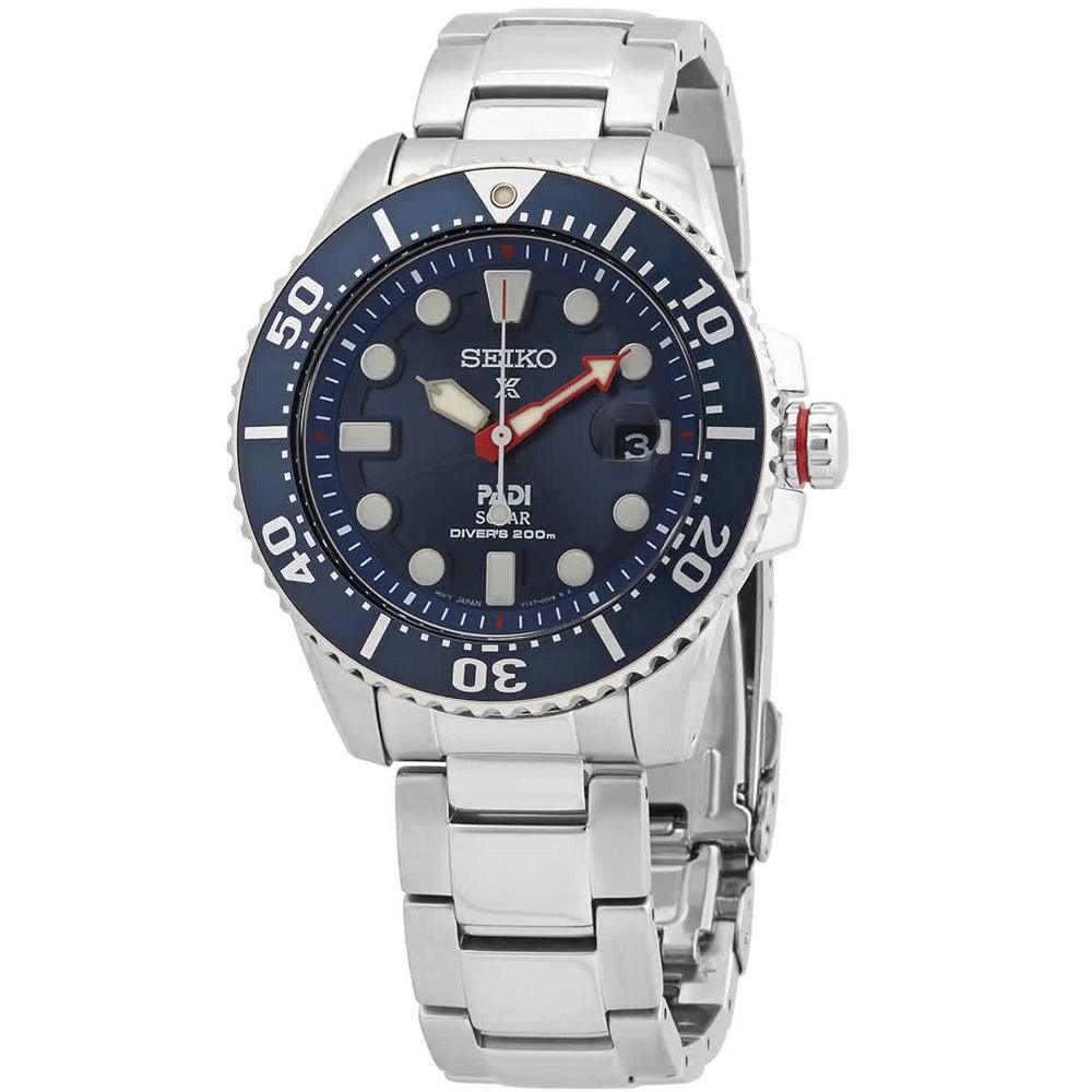 Seiko Men Prospex Padi Solar Watch SNE549P1 – Watch it! Pte Ltd