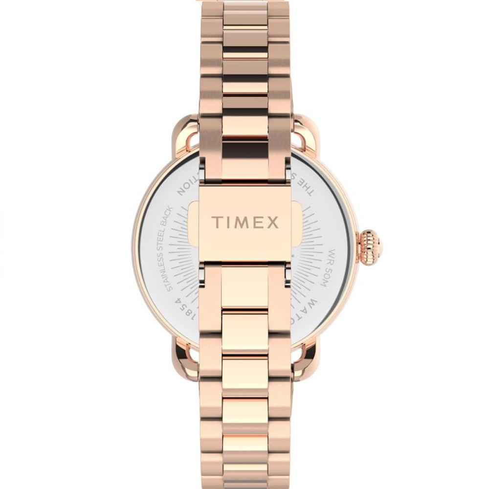 Timex Standard Rose Gold Stainless Steel Bracelet Watch TW2U14000 ...