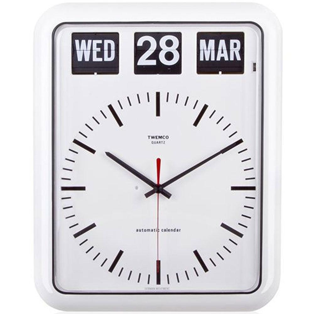 Twemco BQ-12B Flip Clock (White) – Watch it! Pte Ltd