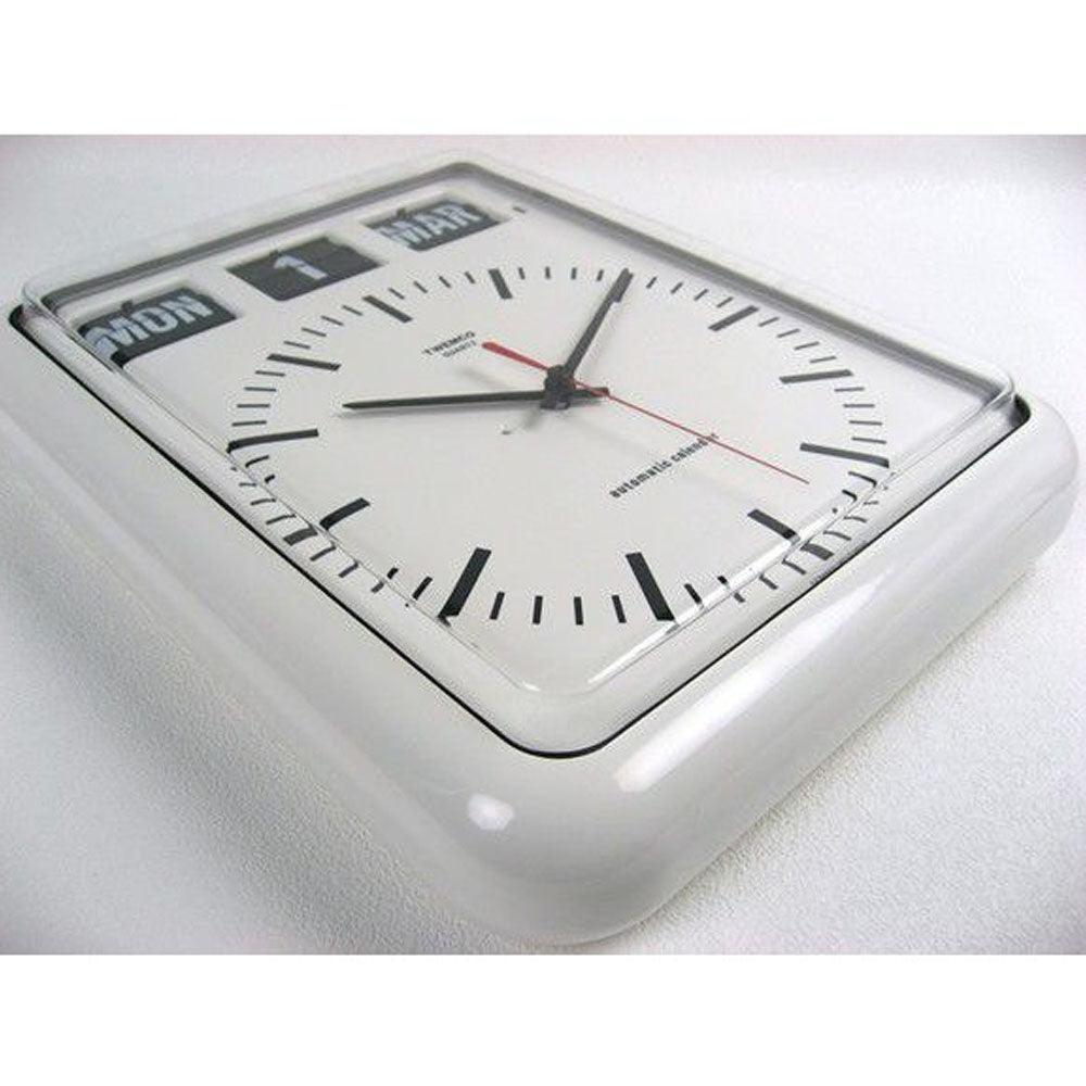 Twemco BQ-12B Flip Clock (White) – Watch it! Pte Ltd