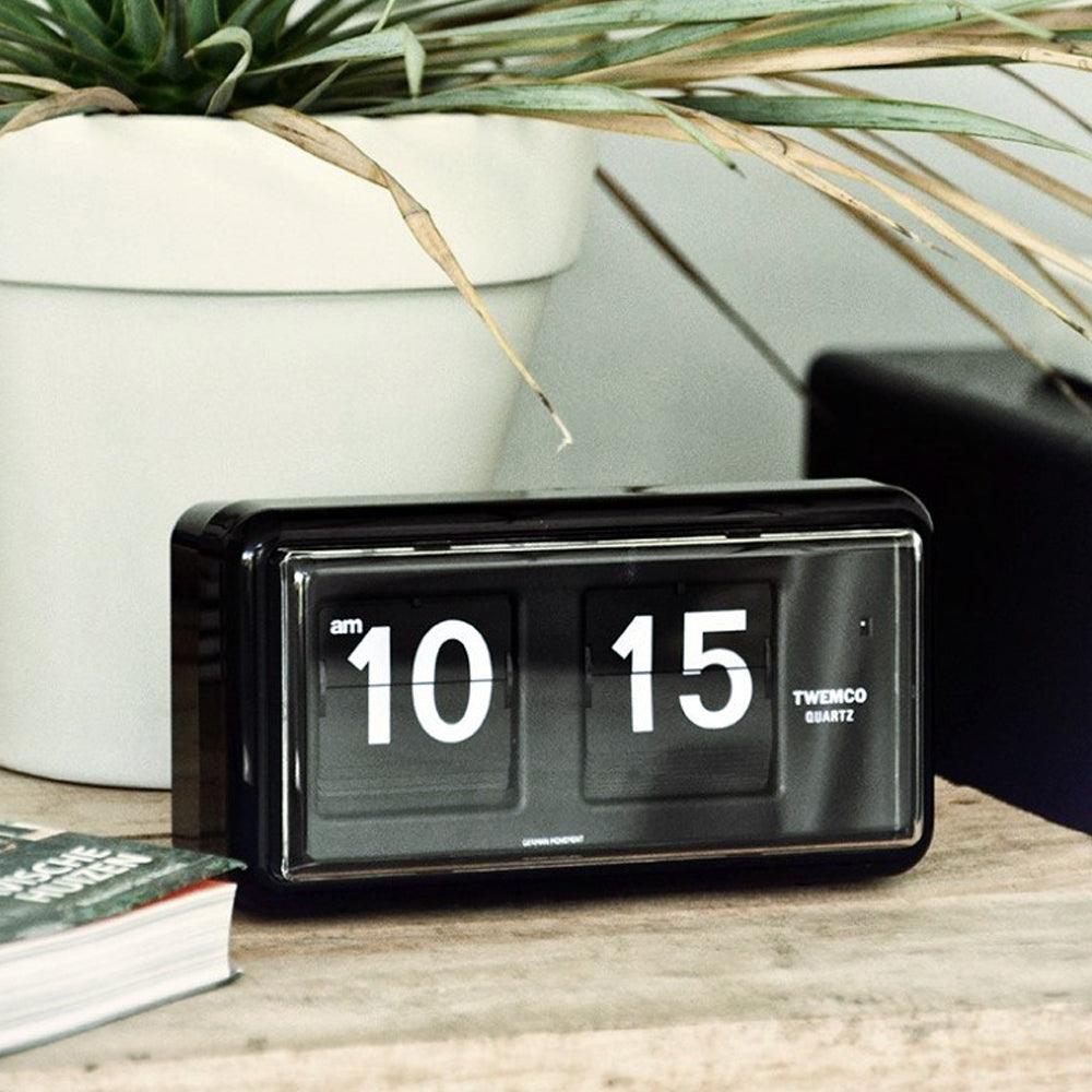 Twemco QT-30 Flip Clock Black – Watch it! Pte Ltd