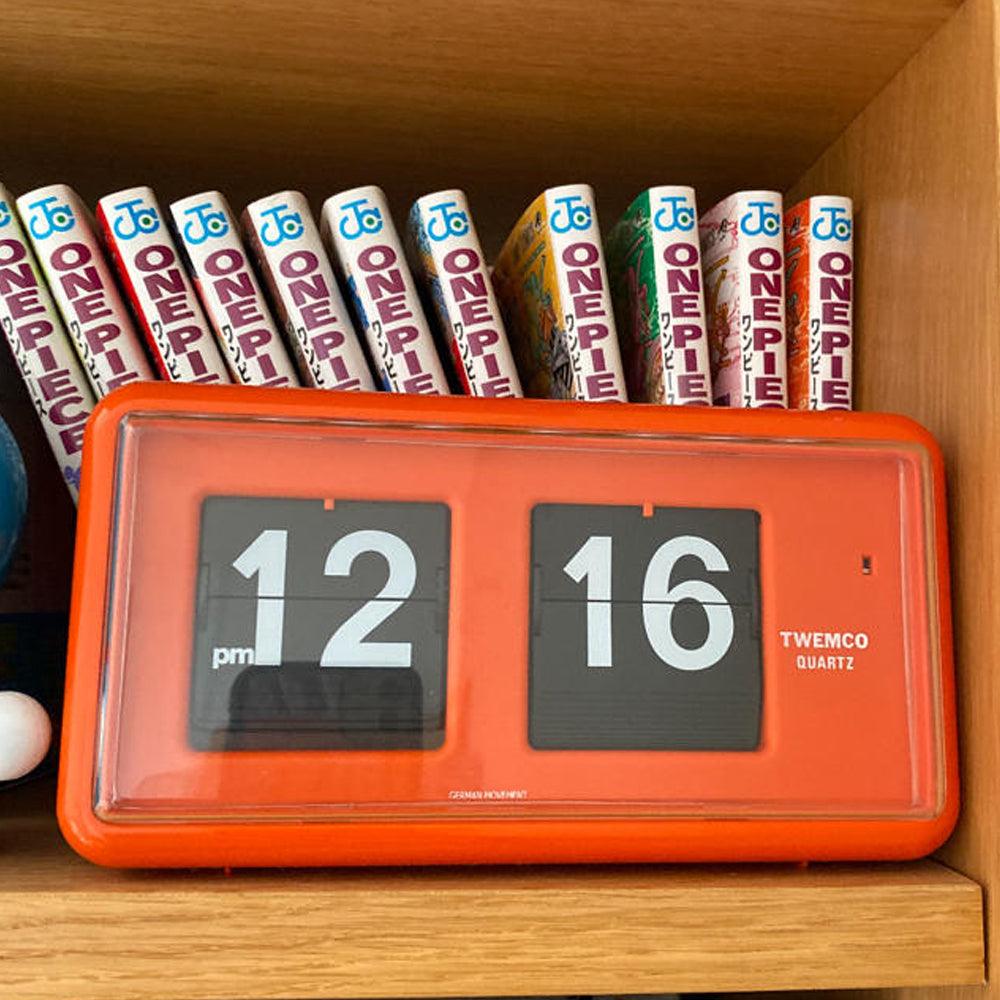 Twemco QT-30 Flip Clock Orange – Watch it! Pte Ltd
